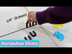 China 1/8'' Plastic Shims Packers Red Perfect Solution For All Packaging Needs for sale