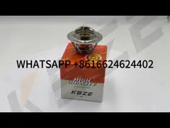 China 19434-73014 KUBOTA D1005 D1105 ENGINE PARTS THERMOSTAT 71°C FOR KX121 KX161 KX41 KX91 for sale