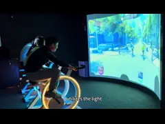 China Exercise Bike With Video Projector Interactive Projection Game Cycling Simulator for sale