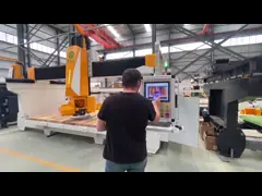 Intelligent 5 Axis CNC Bridge Cutting Machine for Stone for Kitchen Countertops