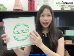 중국 엠브로싱 호러파티드 종이 12 인치 피자 상자 재사용 피자 컨테이너 사용자 정의 판매용