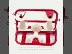 Cable truning angle pulley