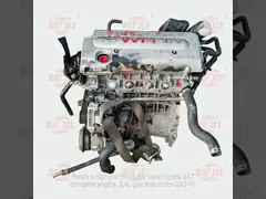 Used Toyota 2AZ Complete Engine 2.4L Gasoline Motor 2AZ-FE for Car Fitment Camry Corolla Rav4 Toyota