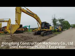 used komatsu PC350 excavator