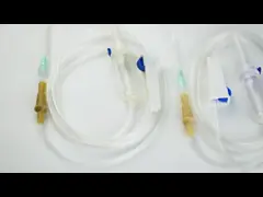 China Luer Slip / Luer Lock Connector Disposable Sterile IV / Infusion Set In Plastic Material for sale