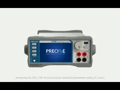 Prueba de las características eléctricas de semiconductores de 30 V/1 A Unidad de medición de la fuente de corriente continua S100