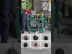 Double Roller Extrusion Granulator