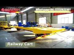 China Flexible Track Electrical Transport Trolley for sale