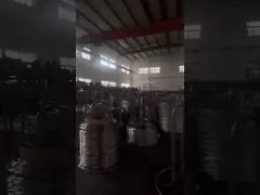 Stainless steel wire oil pulling process