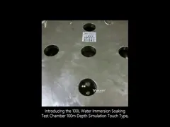 100L Water Immersion Soaking Test Chamber 100m Depth Simulation Touch Type