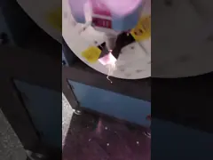 aluminum square pipe flying cutting