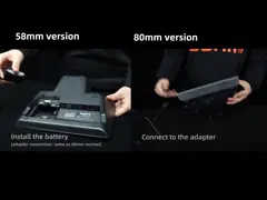 Sunmi D3mini Android Desktop POS Terminal Touchscreen With 2600mAh Battery