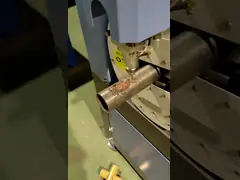 aluminum square pipe flying cutting