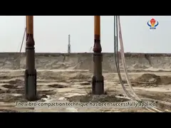 China Reliable Vibro Compaction Equipment Solution For Effective Soil Compaction Improvement for sale