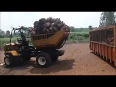 4WD Palm Oil Tractor Mini Truck Dumper With Diesel Engine