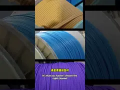 PVC Jacket UTP CMP CAT6A Plenum 1000ft 23AWG 10Gbps For Green Jacket