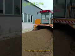 Crawler Type Compost Turner