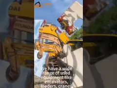Global Treasure Trove of Second - hand Construction Machinery, One - stop Procurement Platform