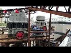 채석장 및 광산용 고성능 200 TPH 복합 스프링 콘 크러셔