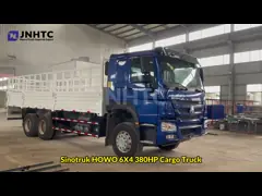 Sinotruk 6x4 371hp Horsepower Howo Cargo Truck