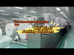 Automatic Cloth-Splicing Wet Wipe Production Machine High Efficiency Wipes Machine