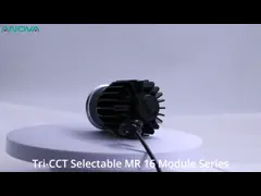 Tri-CCT Adjustable MR16 Module 12W COB LED 3000K/4000K/5000K 2700K/4000K/6000K