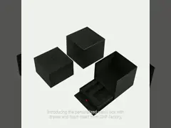 Персонализированная упаковка для подарков для часов с ящиком и пенной вставкой