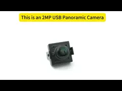 ATM/自動販売機用25x25mmミニUSBカメラ、魚眼広角レンズ搭載