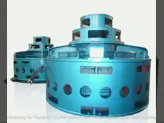 Stainless Steel Runner Material Kaplan Hydro Turbine for Eco-friendly Solutions