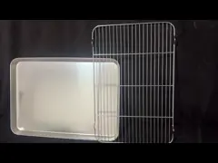 China Rectangular Stainless Steel Plate Sheet Baking Tray For Oven And Food for sale