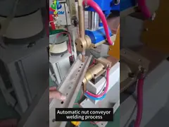 자동 견과류 공급기 및 스팟 용접기