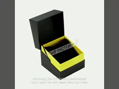 Personalised Luxury Watch Box With Sleeve For Watch Packaging