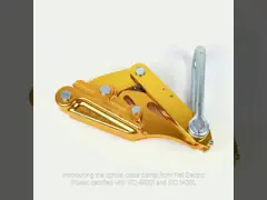 China Self Gripping Clamp 10KN 15KN 20KN Come Along Clamp For Fixing Wires for sale