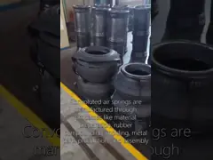 Strict Production Chain for Industrial Convoluted Rubber Bellow Air Spring