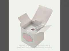 Premium Printing Paper Card Box For Perfume Cosmetics Packaging