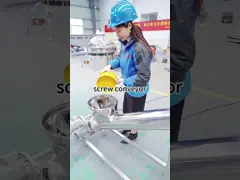 Cina Convogliatore a vite verticale a foratura a spirale personalizzato con tramoggia per materiali in vendita