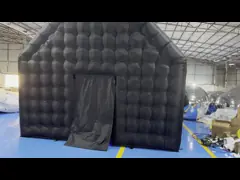 Outdoor Portátil Blow Up LED Light Disco NightClub Cube Tent Inflatable Party Tent
