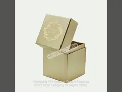 Fashionable Drawer Type Perfume Tester Box Packaging For Luxury Gifts