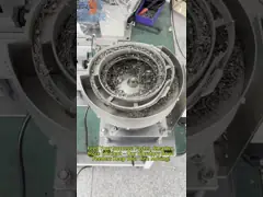 High Precision Vibratory Bowl Feeder Industrial Metal Parts Feeder for Robotics