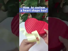 Multi-Compartment Chocolate Box With Heart Shape For Elegant Gift Wrapping