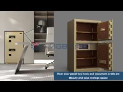 YB-N7-100D-office safe box -gold electronic lock