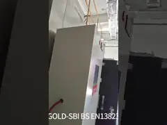 China BS EN 13823 Single Burning Item Test Equipment 3000x3000x2600mm Chamber for Building Materials Fire Performance for sale