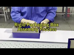rigid boxes production process