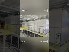 Linea di verniciatura intelligente da 10um a 50um di rivestimento Linea avanzata di verniciatura a spruzzo