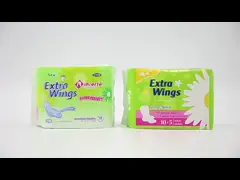 China Free Sample Ultra Thin Disposable Sanitary Napkin Women's Sanitary Winged Pads Super Absorbent Customized Breathable Napkins for sale