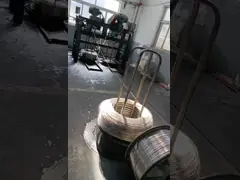 Bright surface stainless steel wire oil drawing process