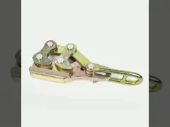 China 10KN 20KN 30KN Wire Grip Come Along Clamp For Conductor Steel Wire for sale