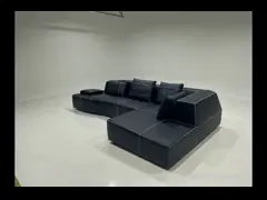 China Contemporary Living Room Furniture Fabric Sofa Velvet Sofa Sectionals Sofa Beige Color Sofa for sale