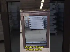 China 900x900mm Single Glazed Top Hung Awning Window UPVC Profile PVC Awning Glass Window for sale