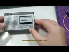 Radio portátil de la FM con el Presidente FM88 de encargo Mini Radio Receiver Pocket